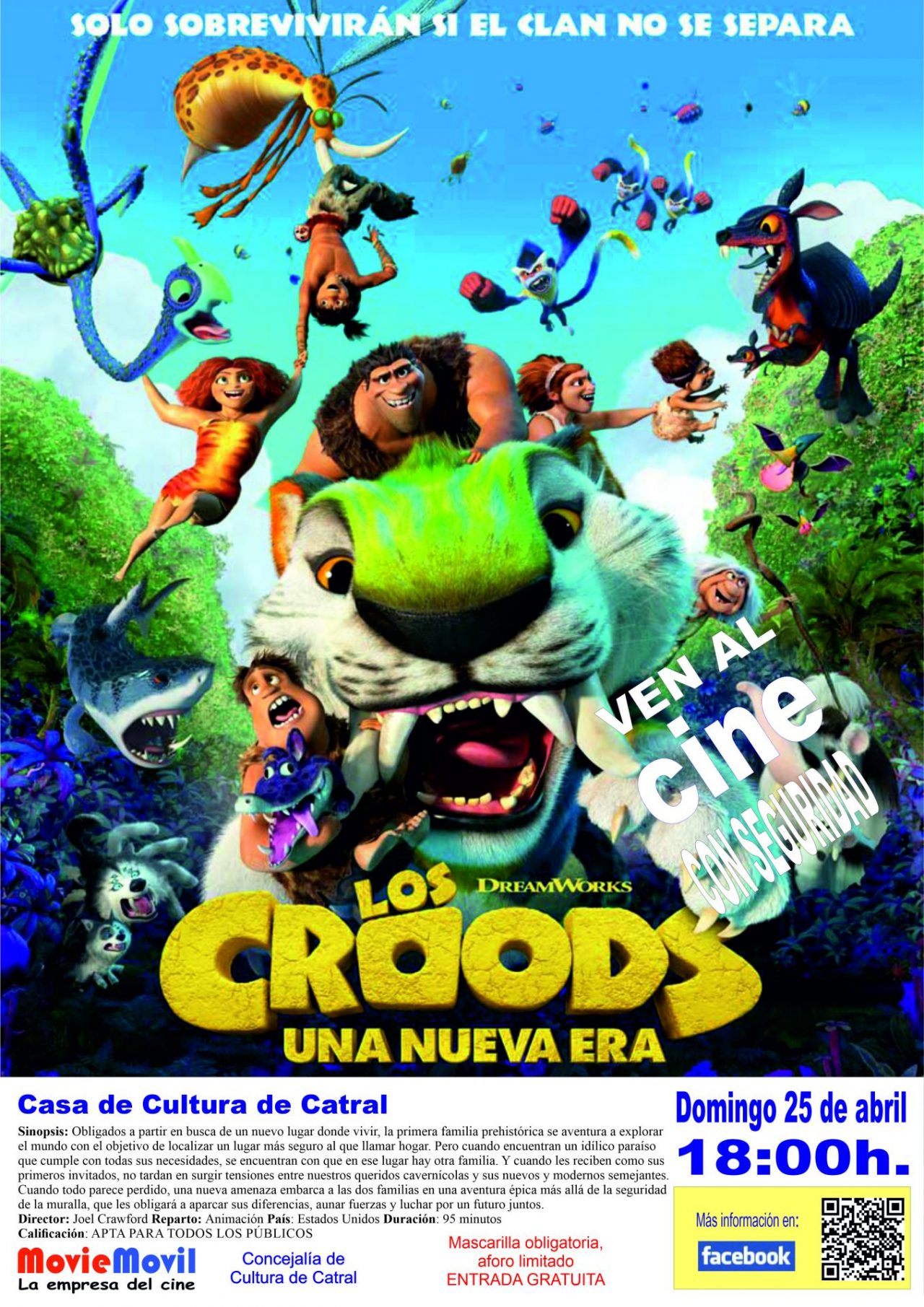 Cine – Los Croods 2 Una Nueva Era | Ayuntamiento de Catral